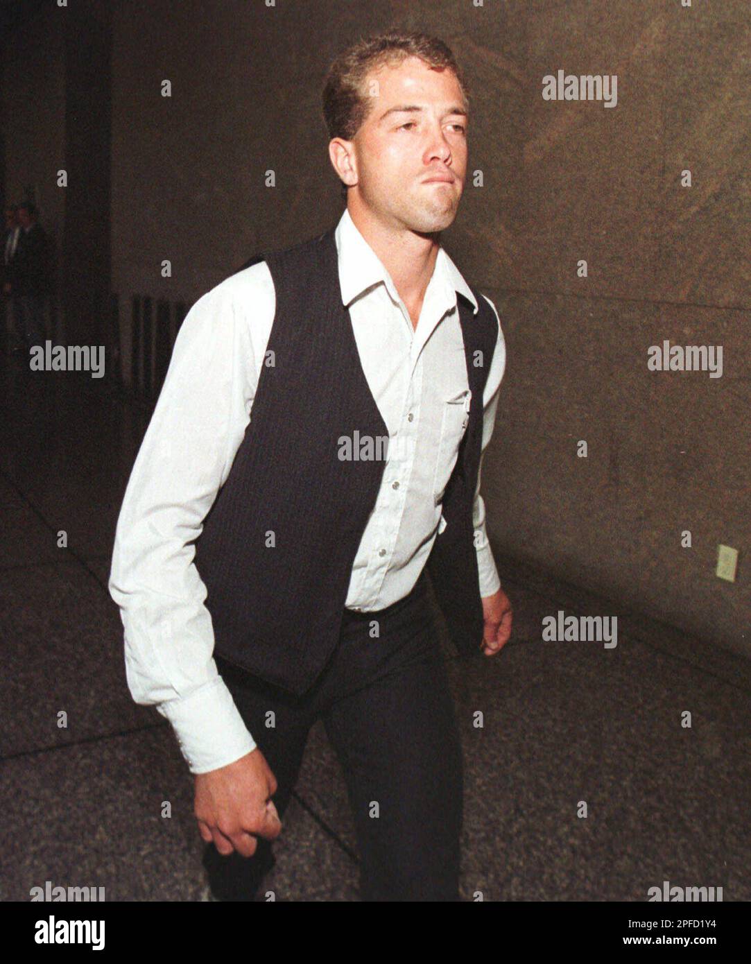 Abner King Stoltzfus, 24, of Gap, Pa., walks out of Federal Court ...