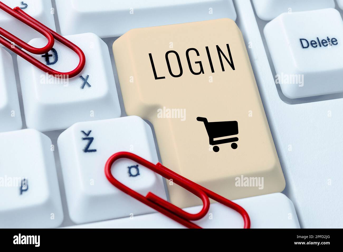 Inspiration showing sign Login. Concept meaning Entering website Blog ...