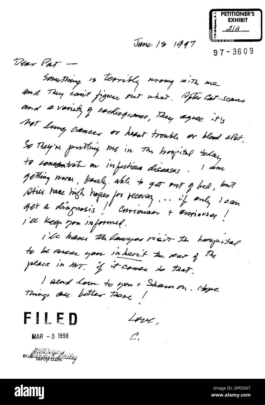 A letter written by Charles Kuralt, CBS's folksy ``On the Road ...
