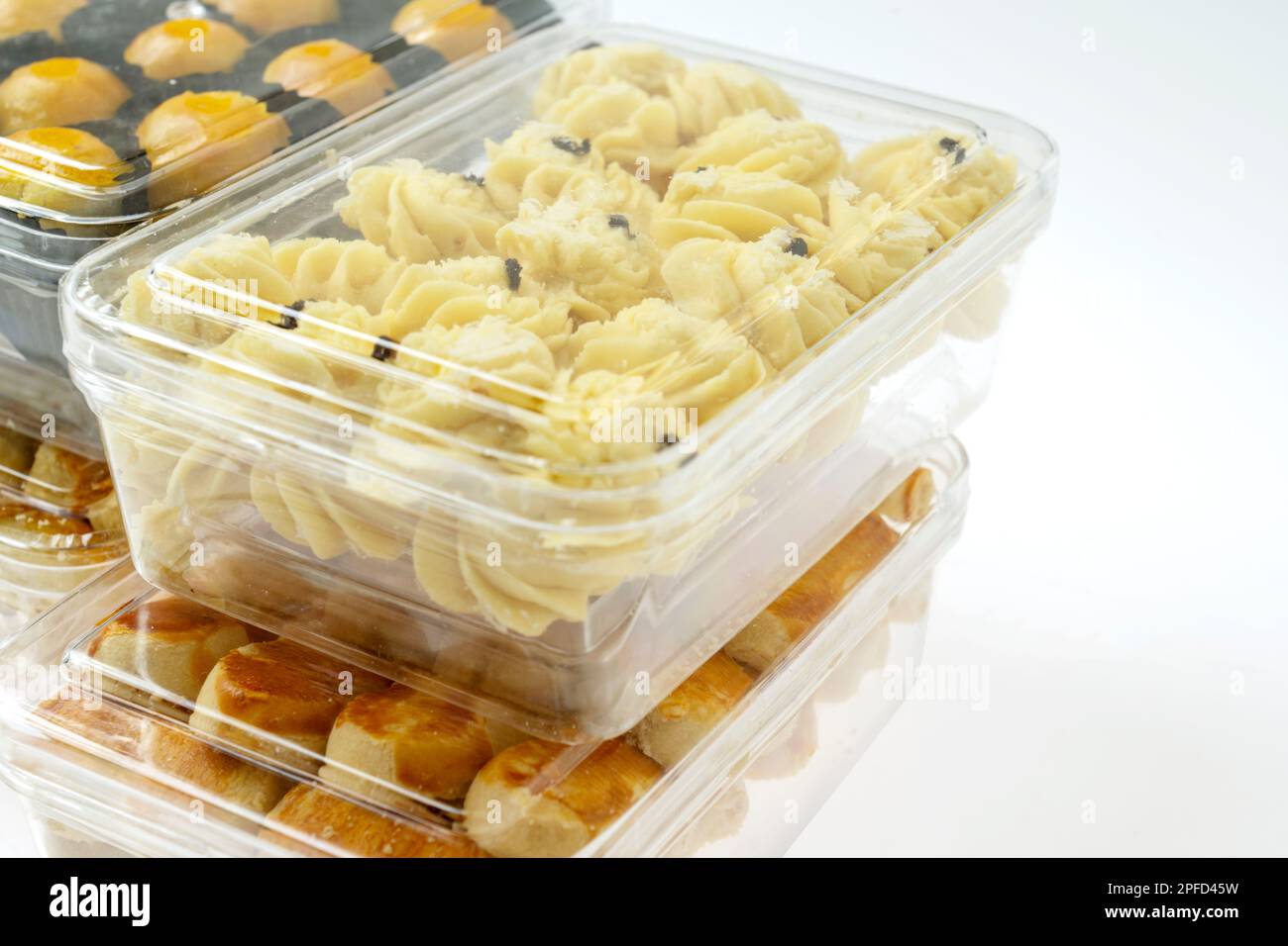 Pile of Indonesian cookies to celebrate eid al fitr (Kue Lebaran) on ...