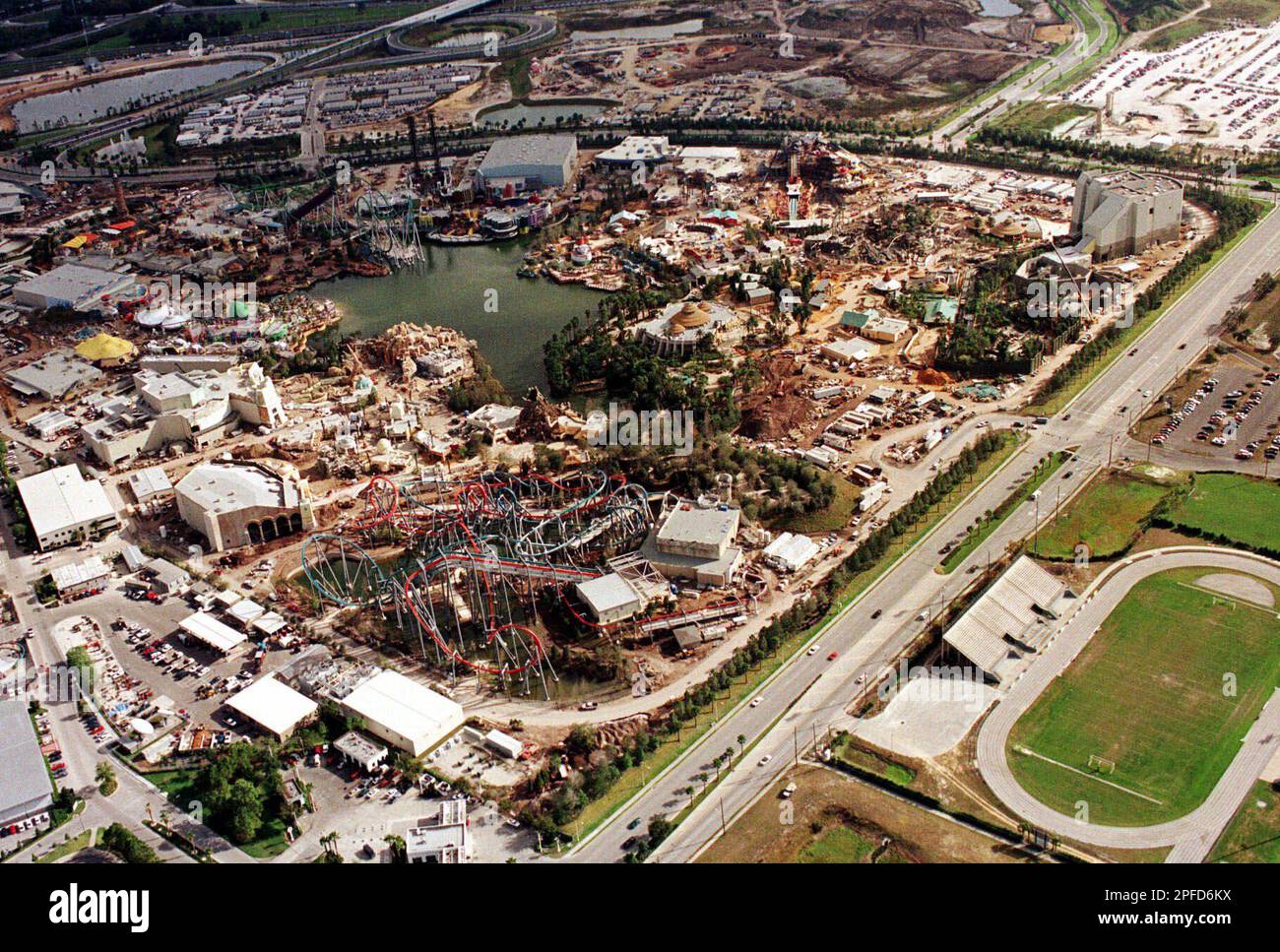 Universal Studios Escape's newest theme park, Islands of Adventure, in ...
