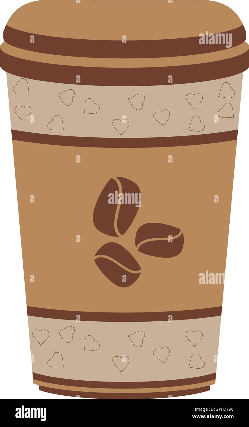 Vector calligraphy coffee tea Cut Out Stock Images & Pictures - Alamy
