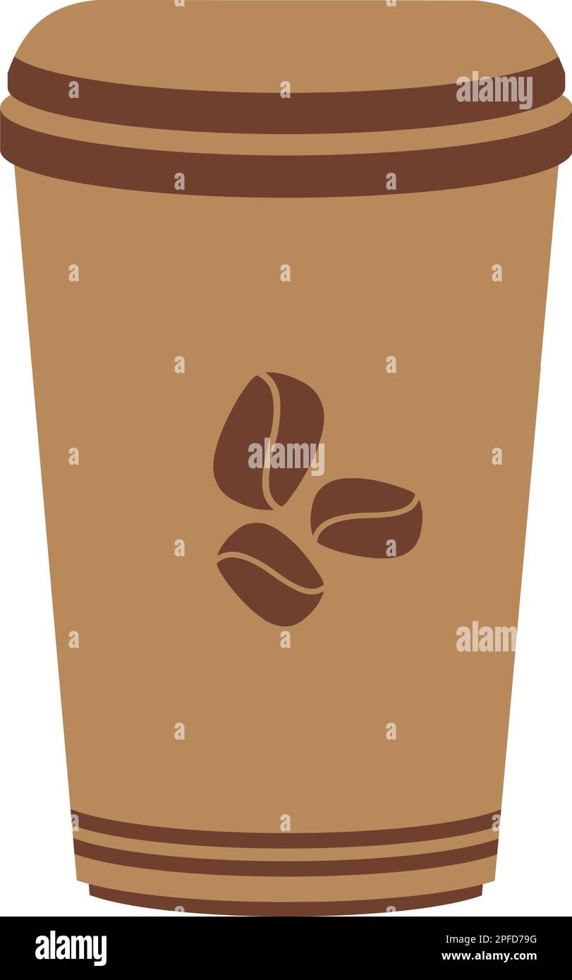 Paper coffee cups Stock Vector Images - Alamy