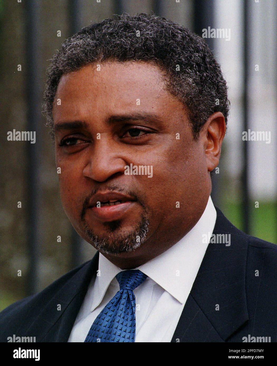 Former Jackon, Miss., councilman Louis Armstrong walks to the federal ...