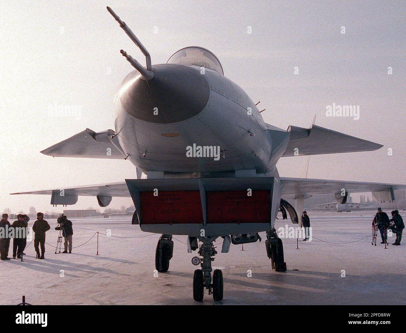 New Russian Mig "MFI" is on a display at Russian Air Force test center ...
