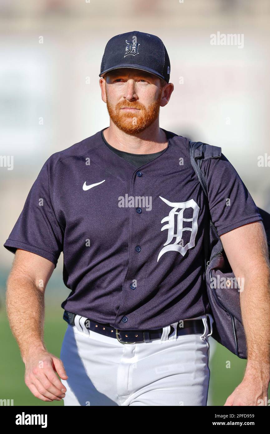MARCH 16, 2023, Lakeland FL USA; Detroit Tigers starting pitcher ...
