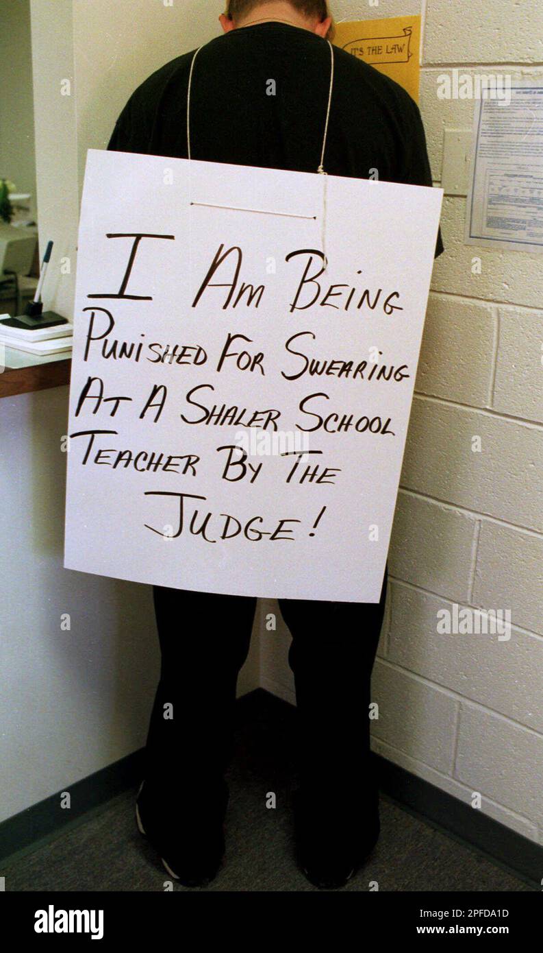 An unidentified 17-year-old Shaler Area High School junior stands in ...