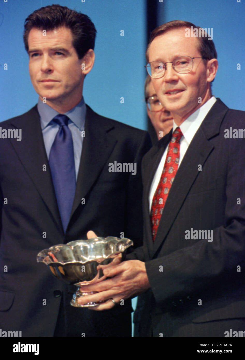 Retired General George Lee Butler, right, former commander-in-chief of ...