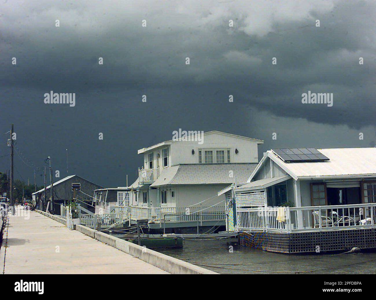 Houseboat Row in Key West, Fla., shown Monday, July 27, 1998, was ...