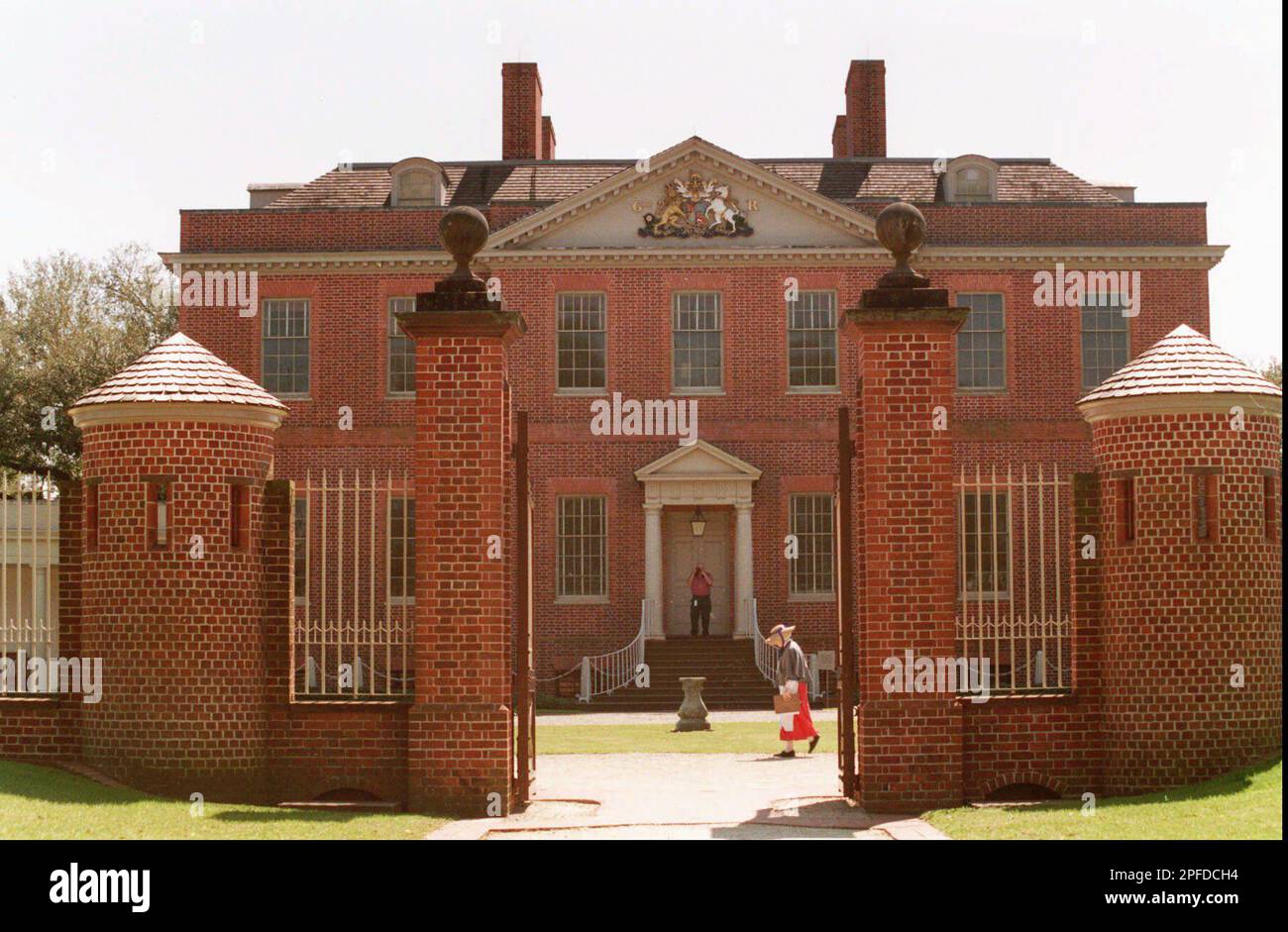 Tryon Palace, shown March 30, 1998, originally constructed between 1767 ...
