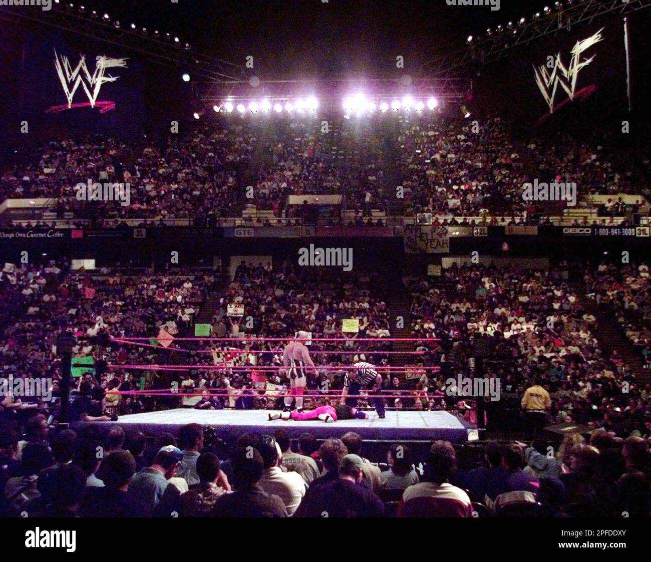 When the WWF brings its Raw Is War show to the Richmond, Va., Coliseum ...