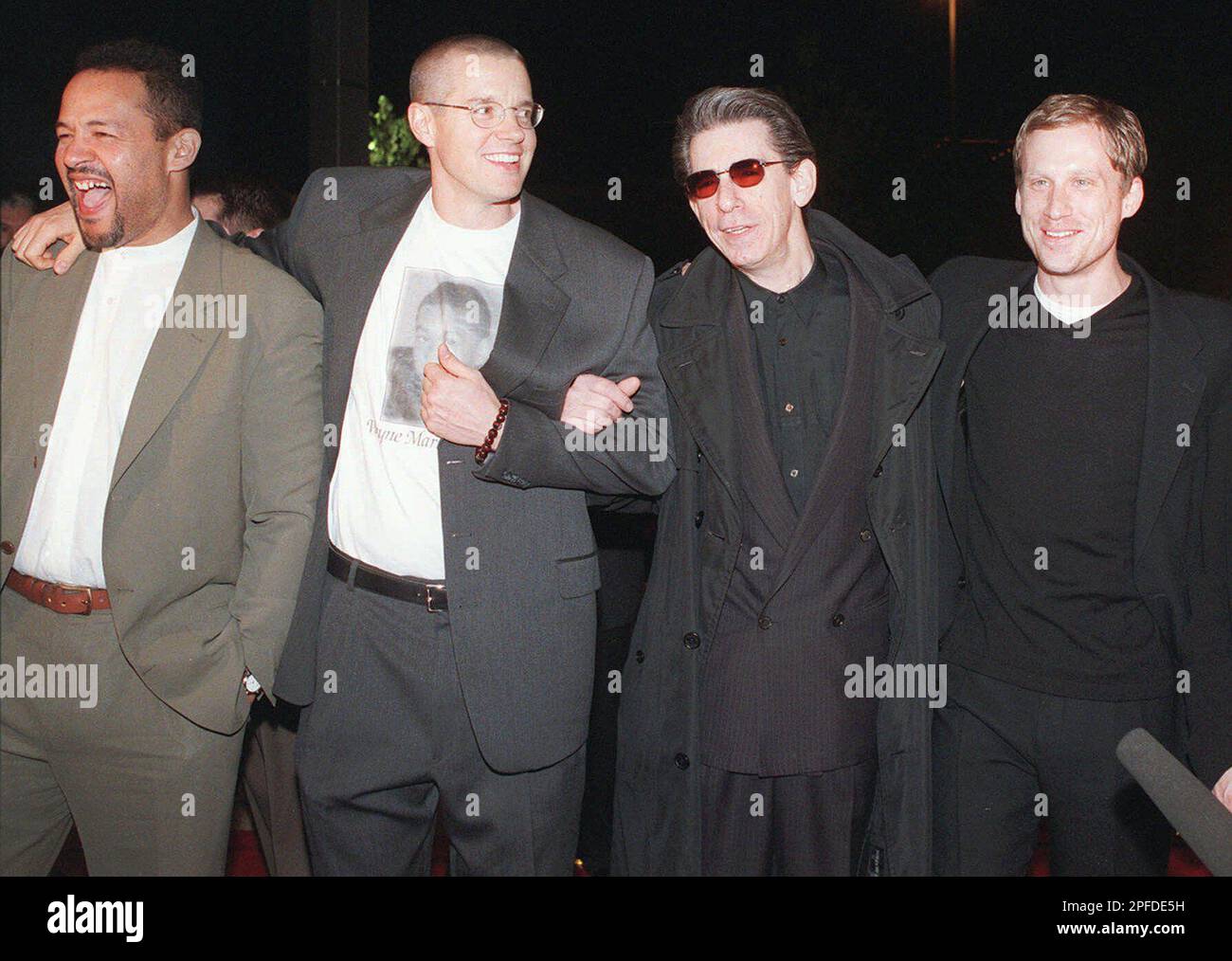 Cast members from the television show "Homicide: Life on the Street ...