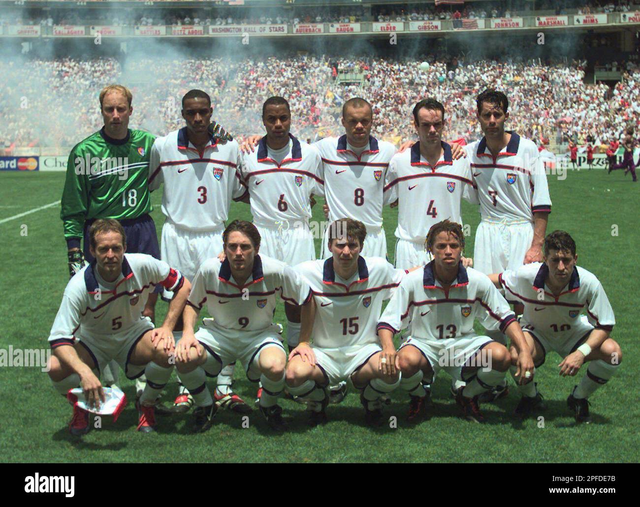 The members of the United States team pose for a photo prior to their ...