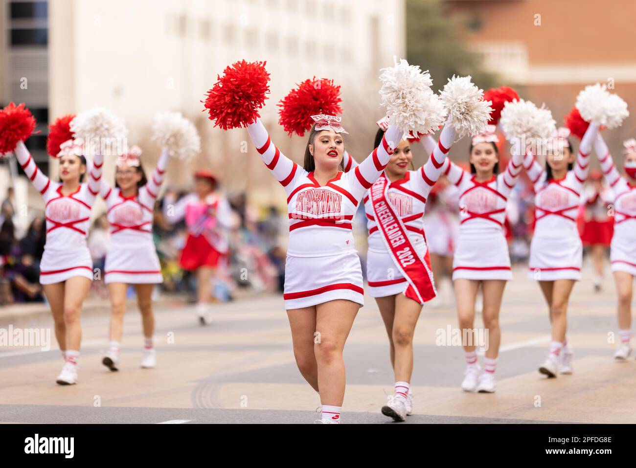 Laredo, Texas, USA - February 19, 2022: The Anheuser-Busch Washington’s ...