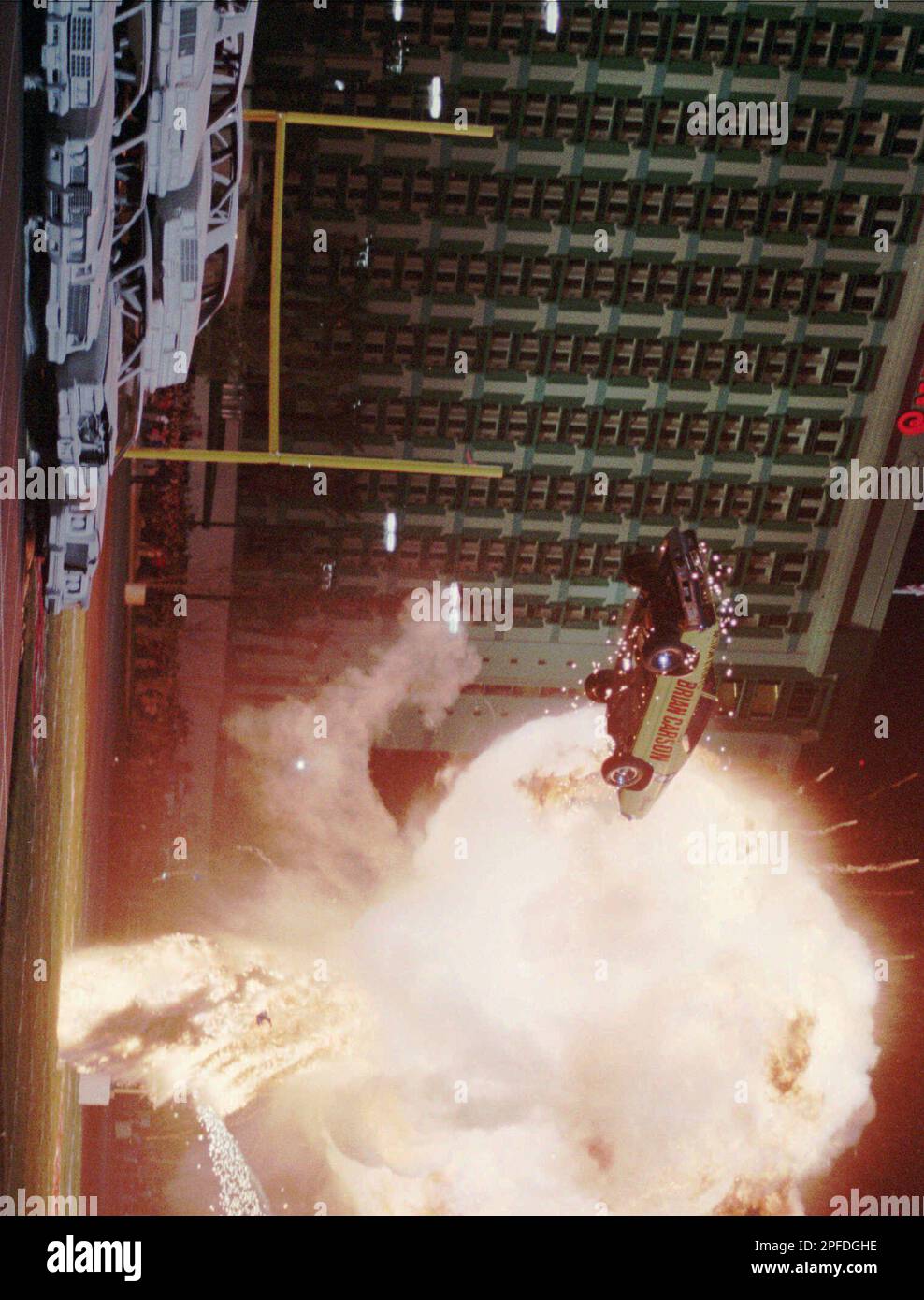 Internationally known stunt driver Brian Carson of Tarzana, Calif ...