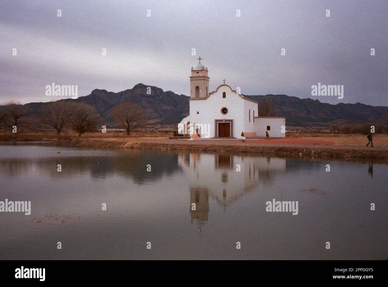 In the capilla or private chapel of Hacienda Encinias, shown in a Jan ...