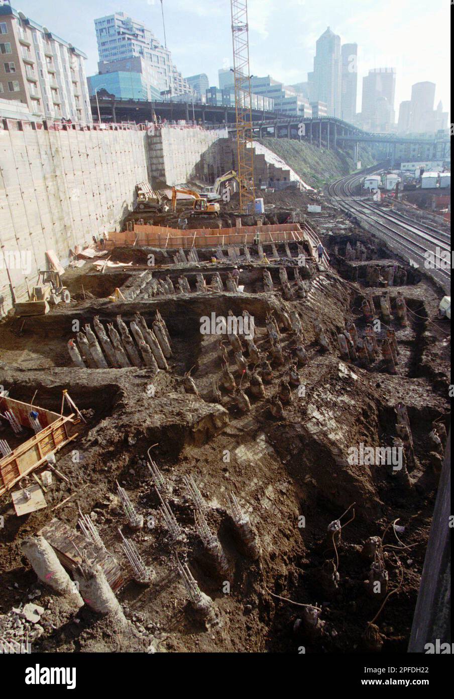 The World Trade Center, which is under construction Friday, Jan. 30 ...