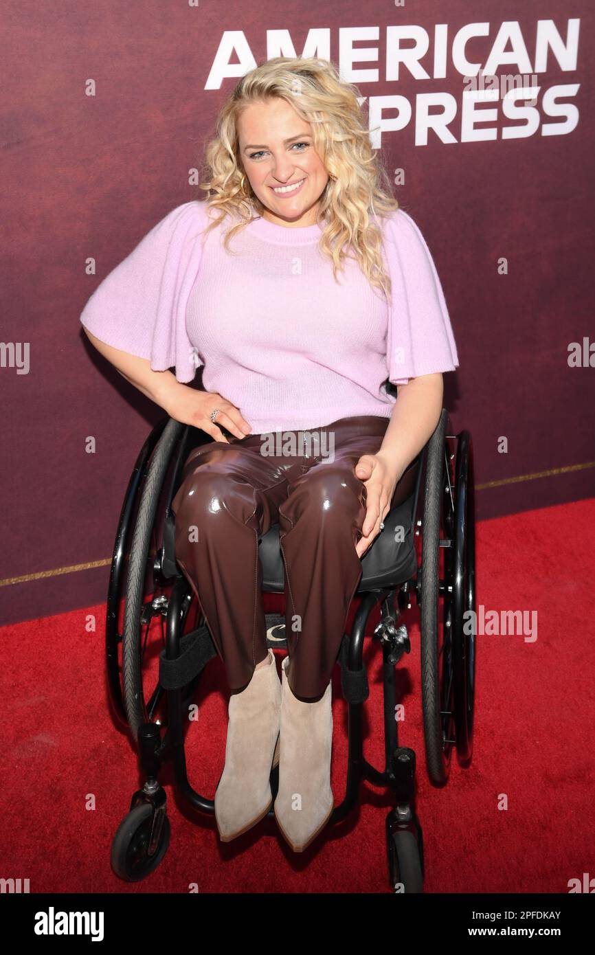 New York, USA. 16th Mar, 2023. Ali Stroker attends the 'Parade ...