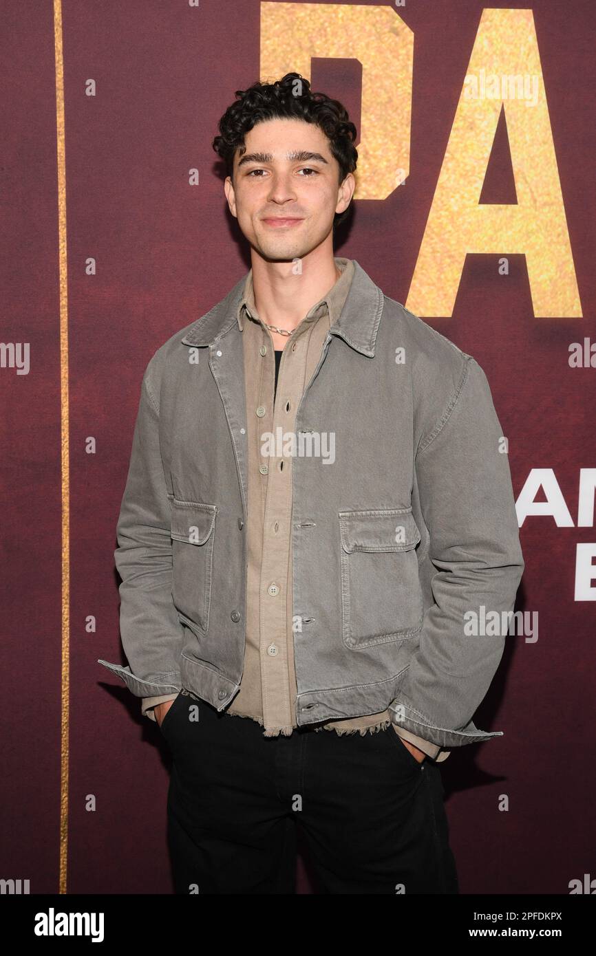 New York, USA. 16th Mar, 2023. Isaac Cole Powell attends the 'Parade ...