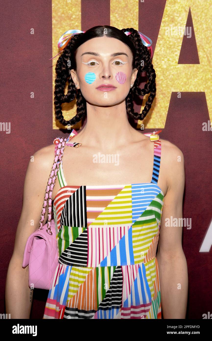 New York, USA. 16th Mar, 2023. Dylan Mulvaney attends the 'Parade ...
