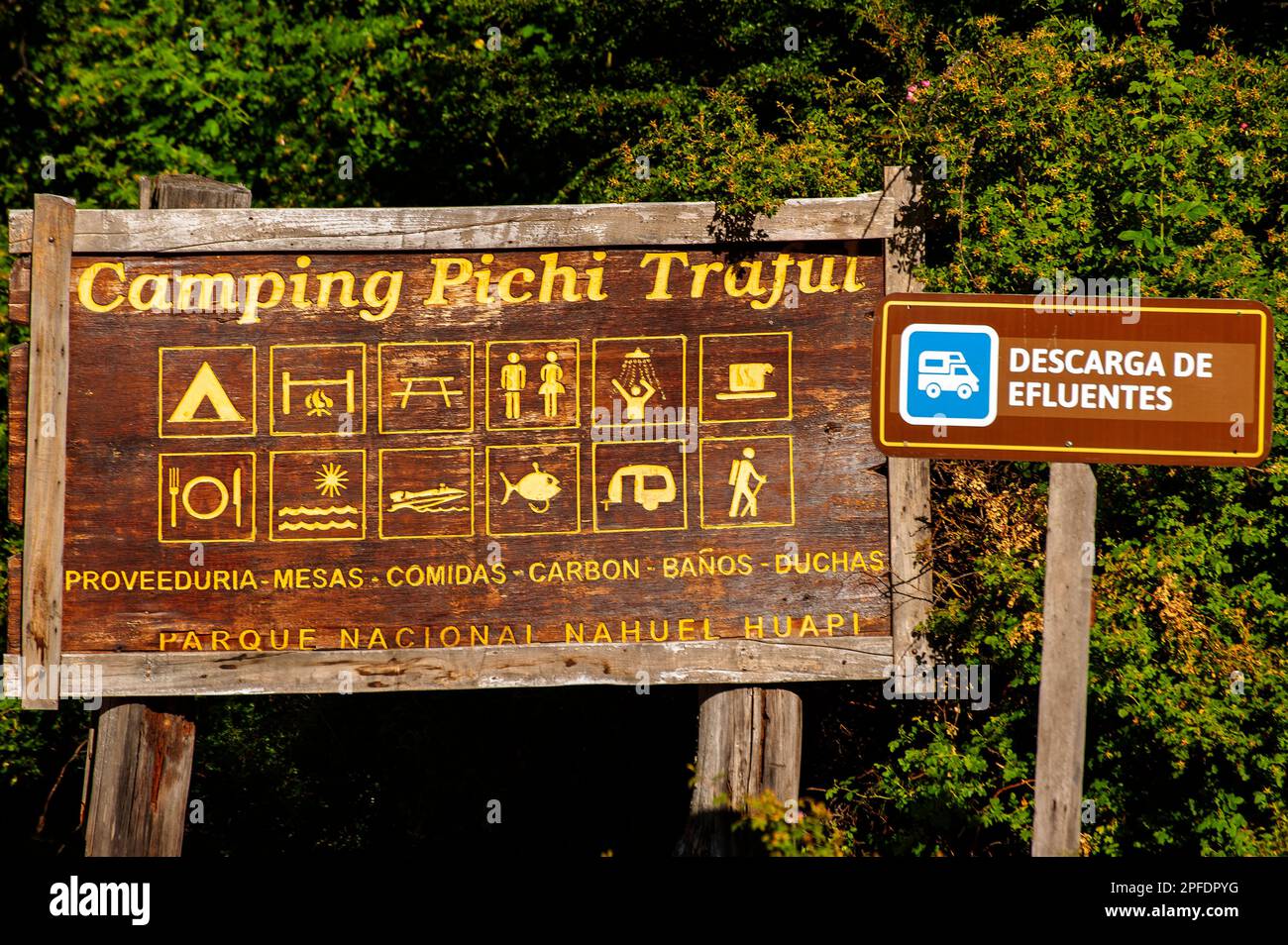 Pichi traful camping hi-res stock photography and images - Alamy