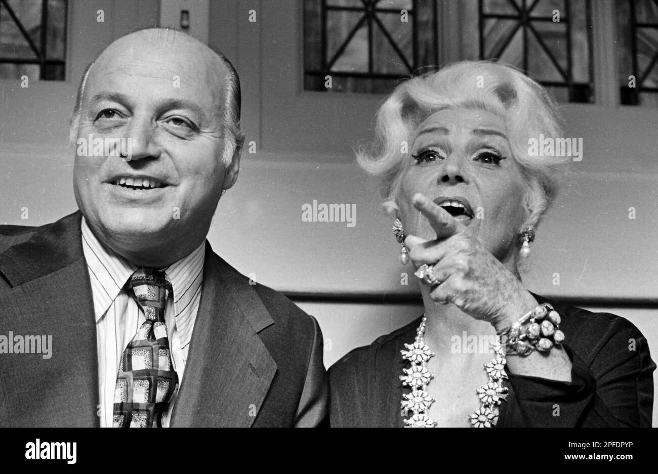 San Francisco Mayor Joseph Alioto is shown in February, 1974, with his ...