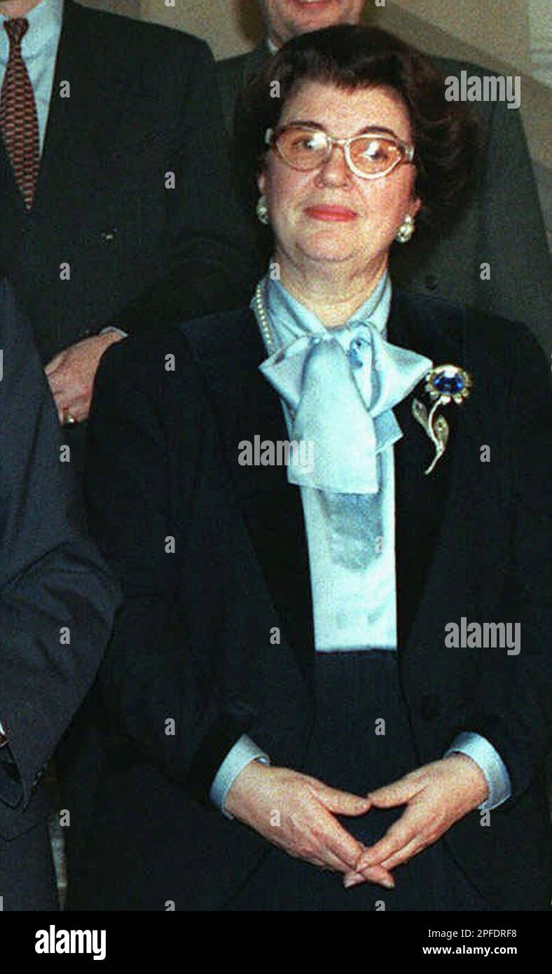 Berlin`s justice senator (minister) Lore Maria Peschel-Gutzeit (SPD ...