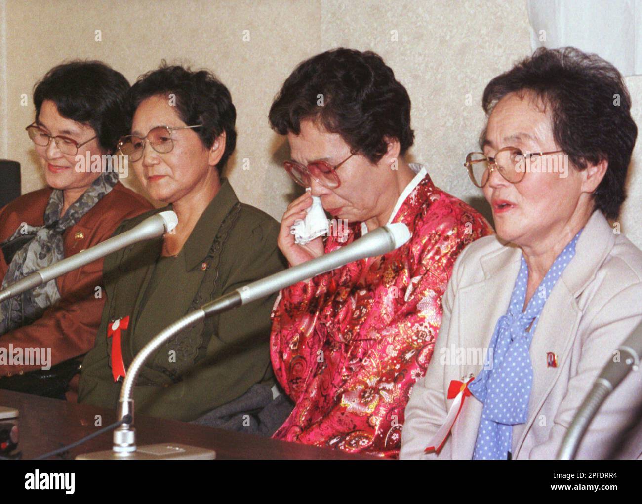 Sin Suk Yong, Ri Mi Hyon, Sin Jong Ho and Kim Kwang Ok, four of 15 ...