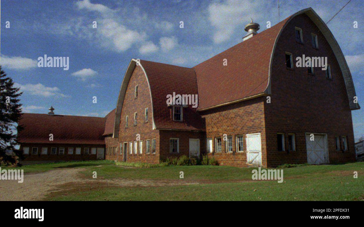 The historic Mankato Holstein Farm Barn, shown Oct. 17, 1997, in ...