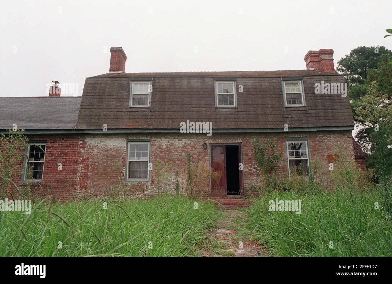 Weblin House, photographed Aug. 22, 1997, is one of four early Virginia ...