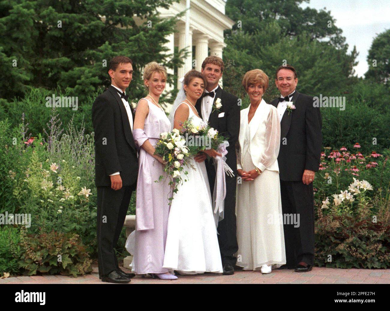 Wisconsin Gov. Tommy Thompson, right, and the first family, son Jason ...