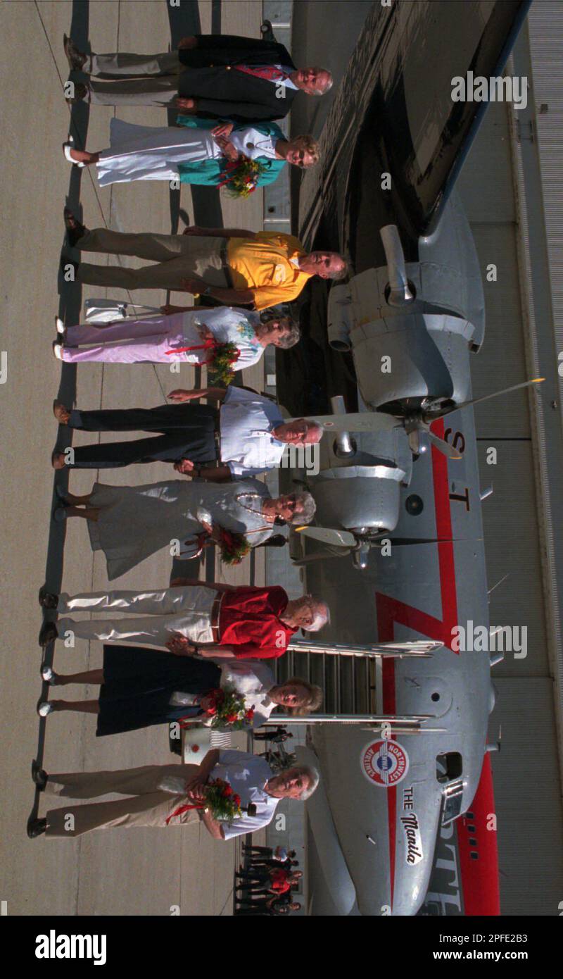 Original crew members and their wives Norman and Jean Midthun, Jerry ...