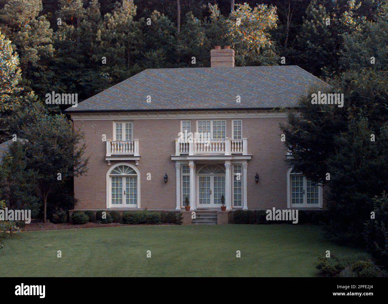 This house in a fashionable section of Atlanta shown Wednesday, July 9 ...