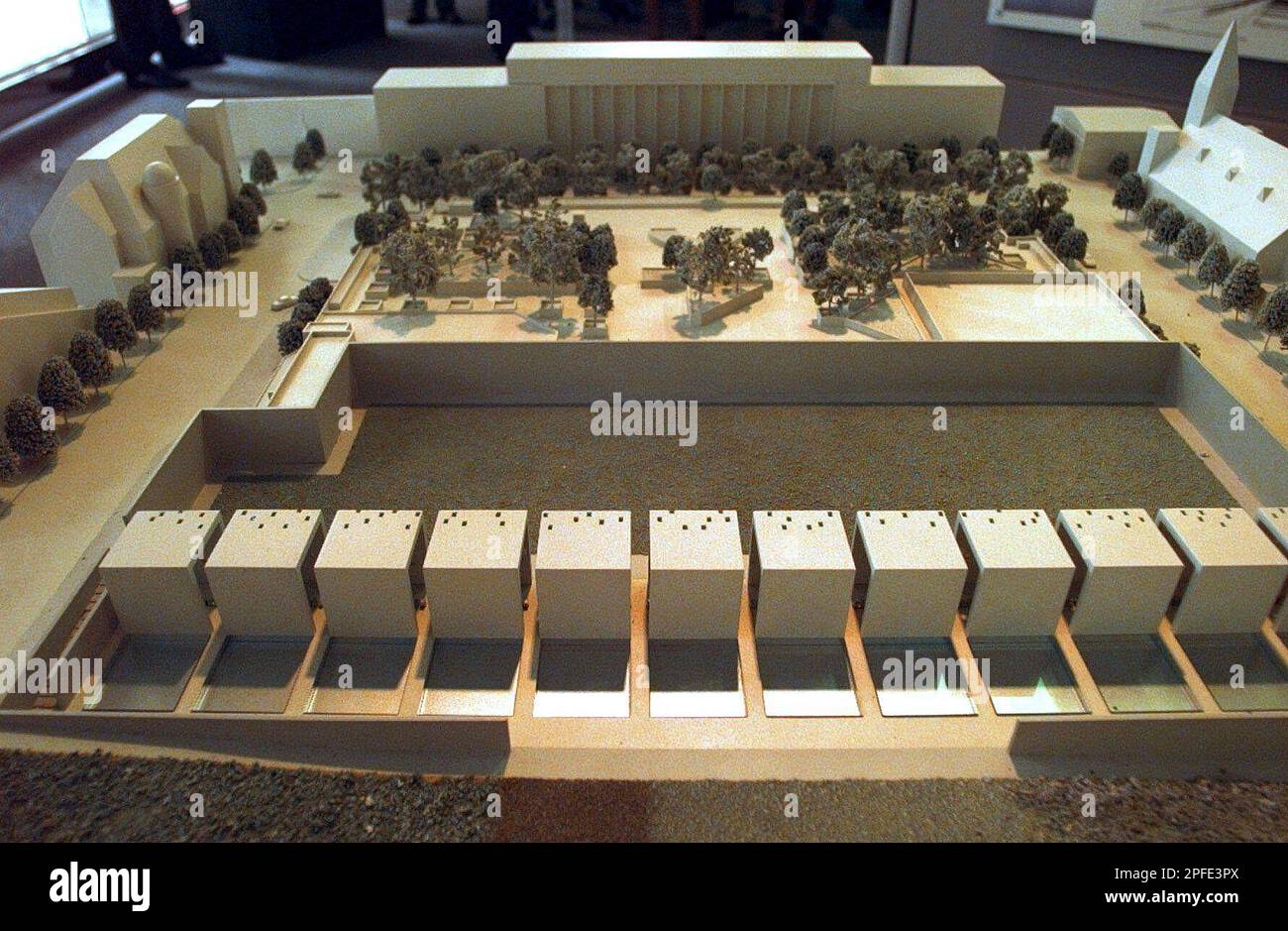 The Oklahoma City Memorial Foundation presented the models by the five ...