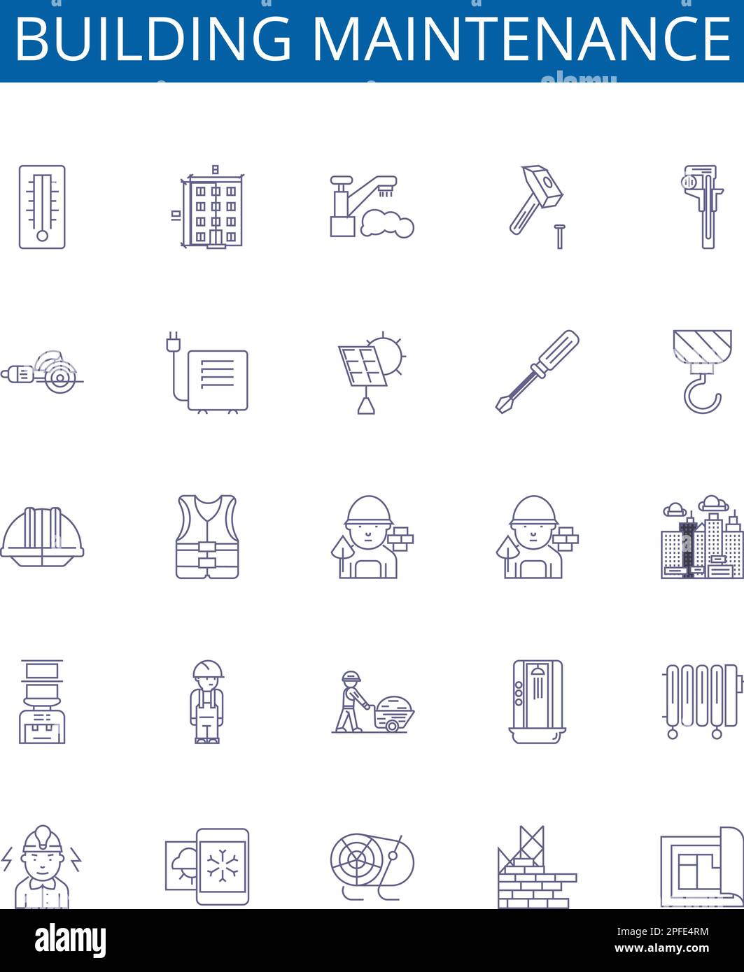 Building Maintenance Icon