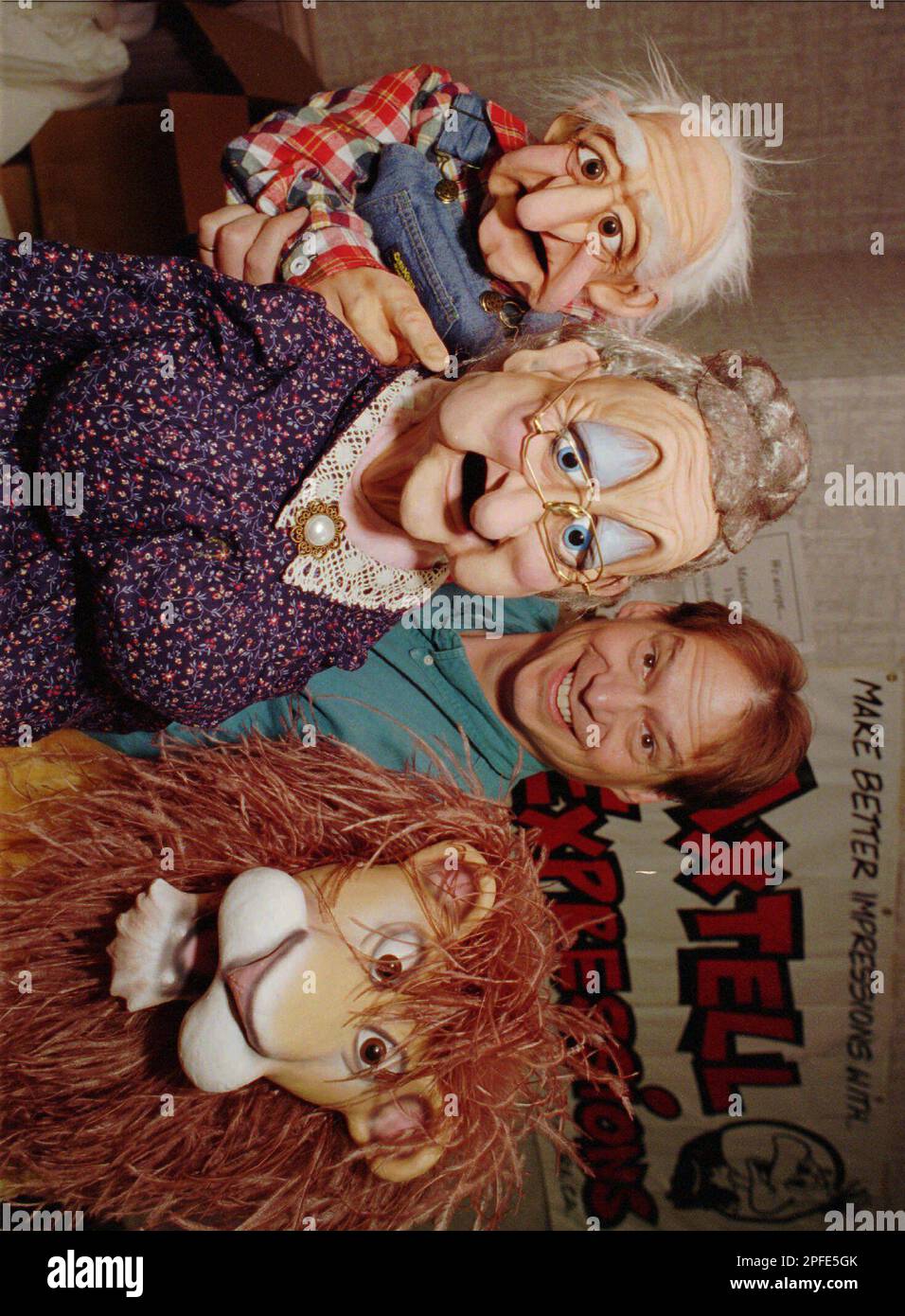 Ventriloquist Steve Axtell, owner of Axtell Expressions, Inc,. of ...