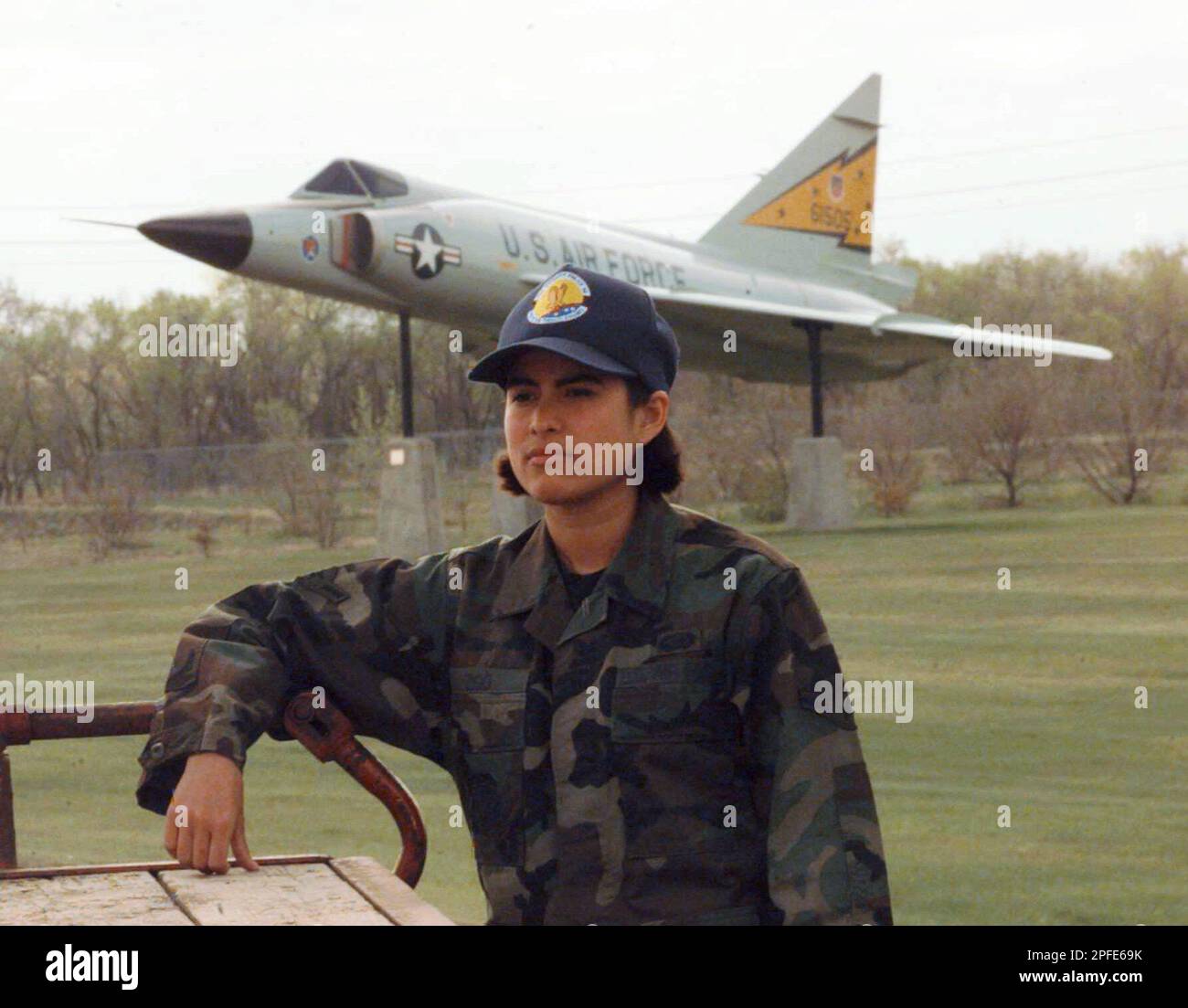 Gayla Zigo is shown at Minot Air Force Base, N.D., Friday, May 23, 1997 ...