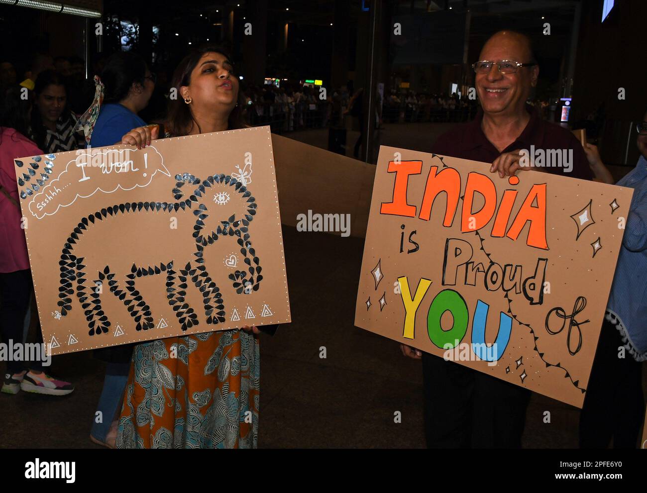 Mumbai, India. 17th Mar, 2023. Family members of Bollywood producer ...
