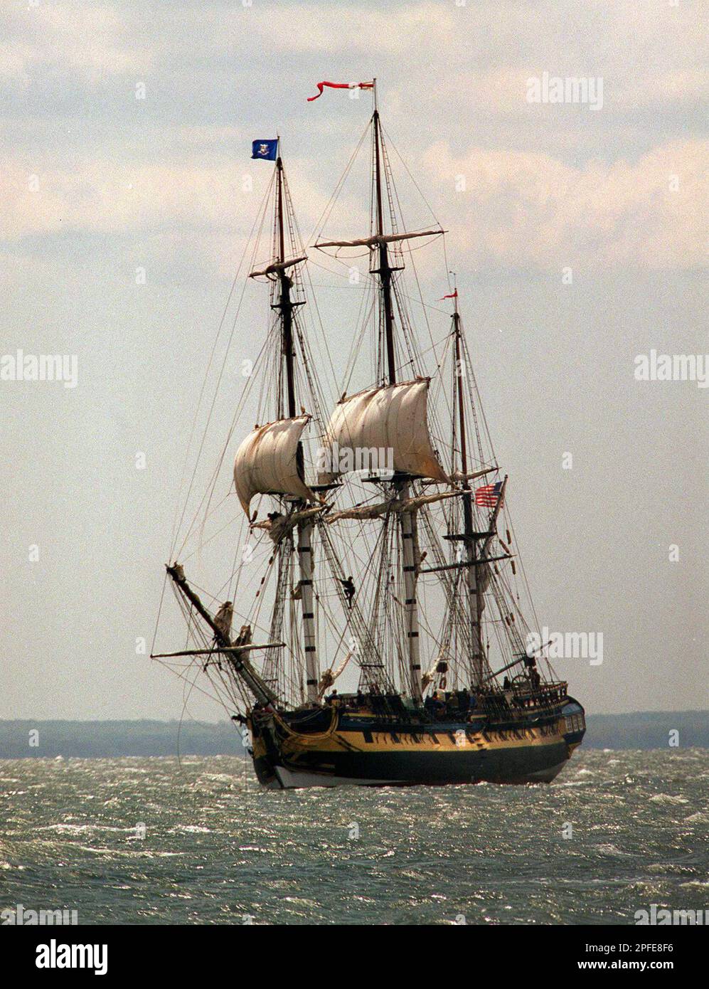 The American Tall Ship HMS Rose, inspected and certified by the U.S ...
