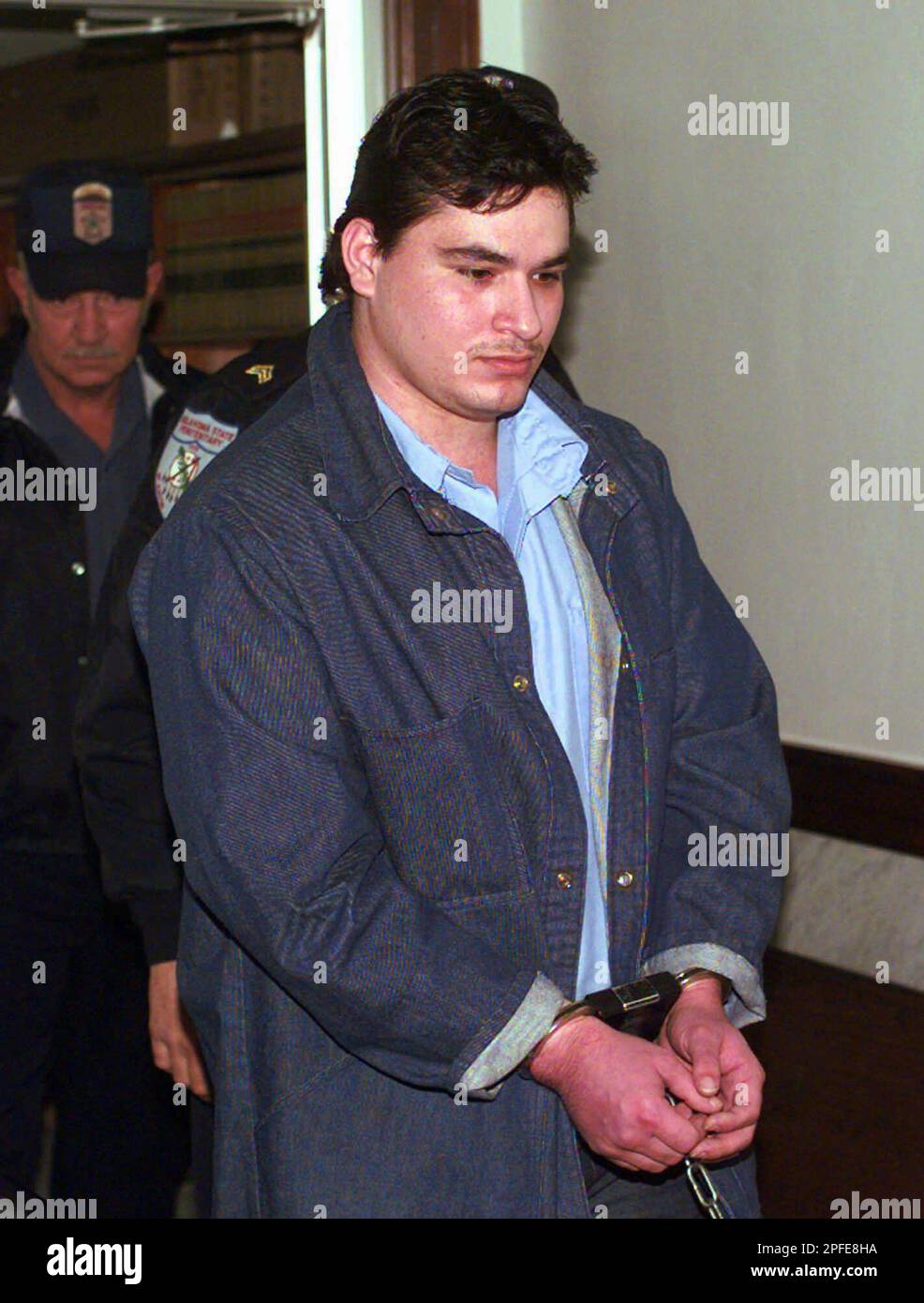 FILE--Convicted killer Scott Dawn Carpenter is shown at a hearing in ...