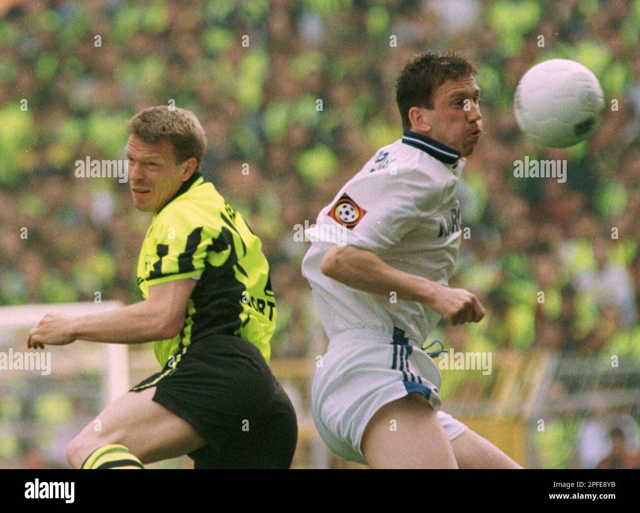 Knut Reinhardt, left, from Borussia Dortmund and Christiaan van ...