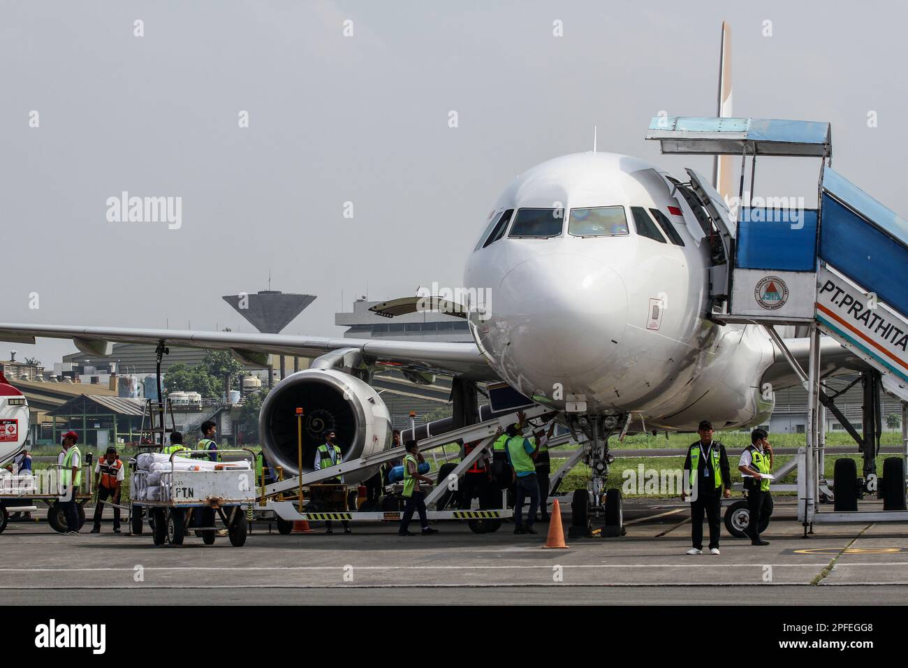 Bandung, West Java, Indonesia. 17th Mar, 2023. Staff prepares a Super ...