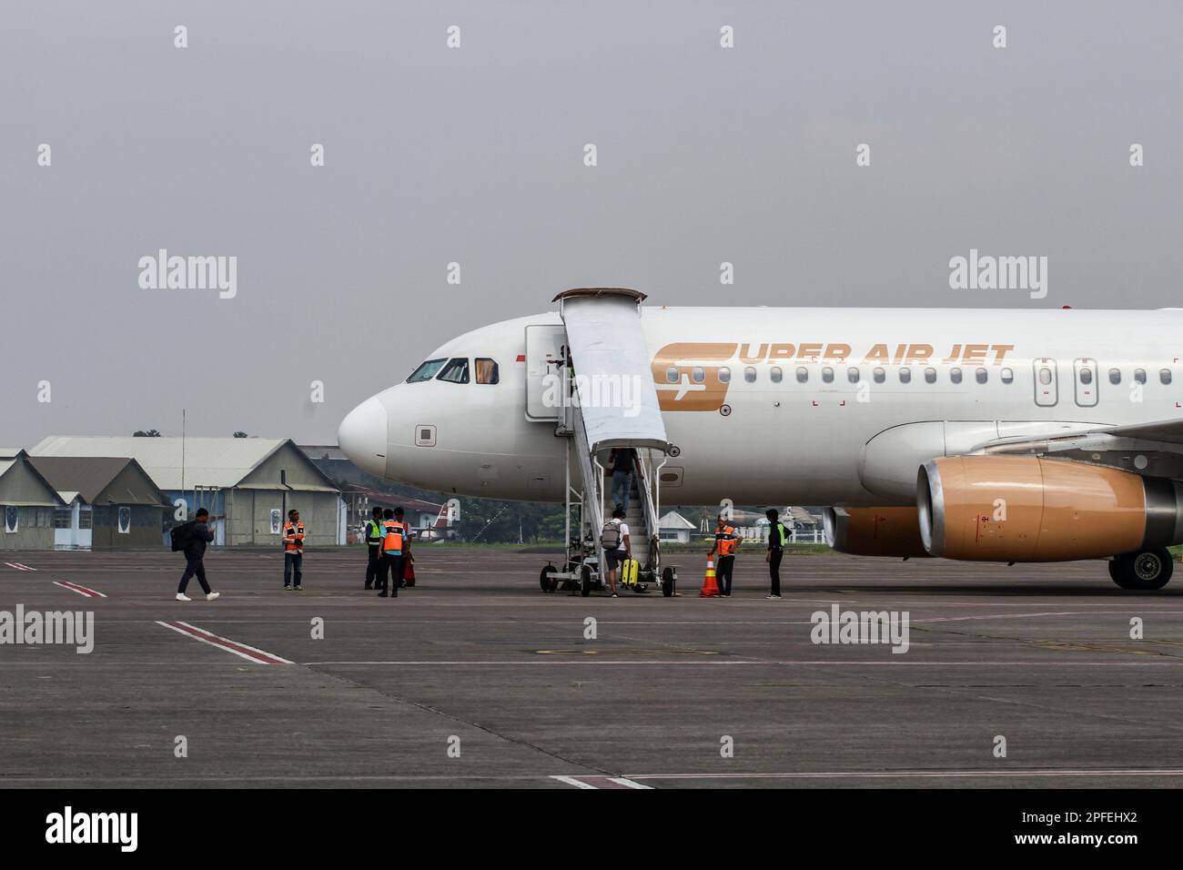 Bandung, West Java, Indonesia. 17th Mar, 2023. Passengers entering a ...