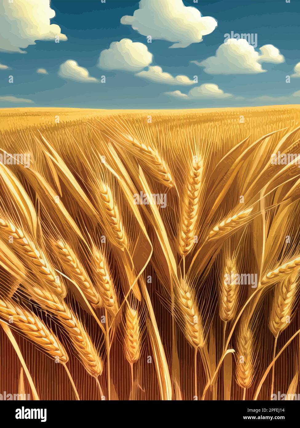 Nature landscaped view Stock Vector Images - Alamy