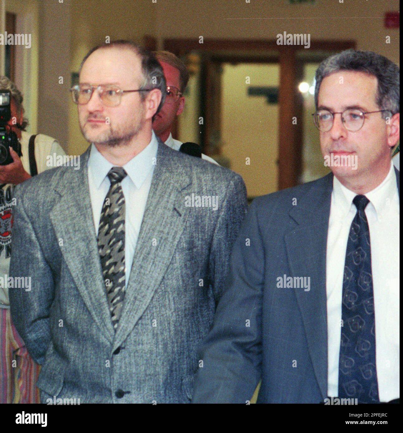 Timothy Craig Blackwell, left, and his defense attorney Michael Small ...