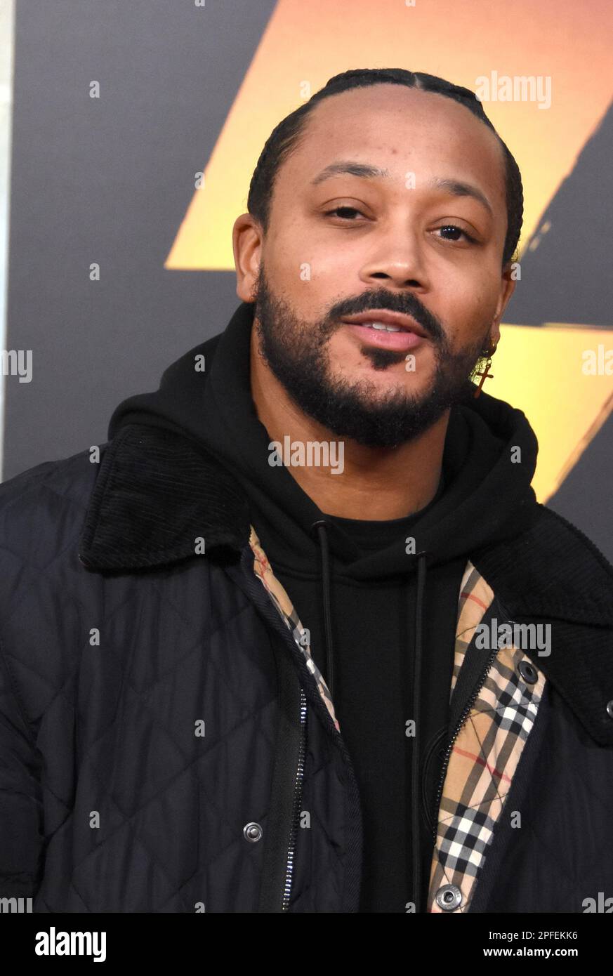 Los Angeles, California, USA 14th March 2023 Rapper Romeo Miller, aka ...