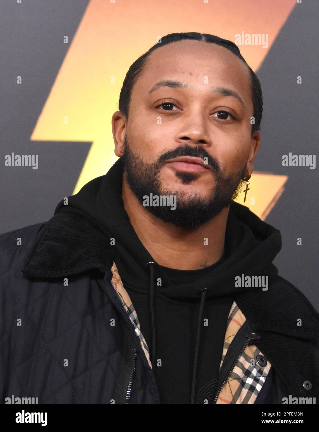 Los Angeles, California, USA 14th March 2023 Rapper Romeo Miller, aka ...