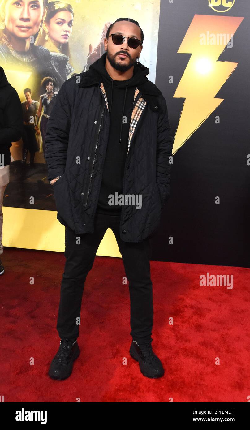 Los Angeles, California, USA 14th March 2023 Rapper Romeo Miller, aka ...