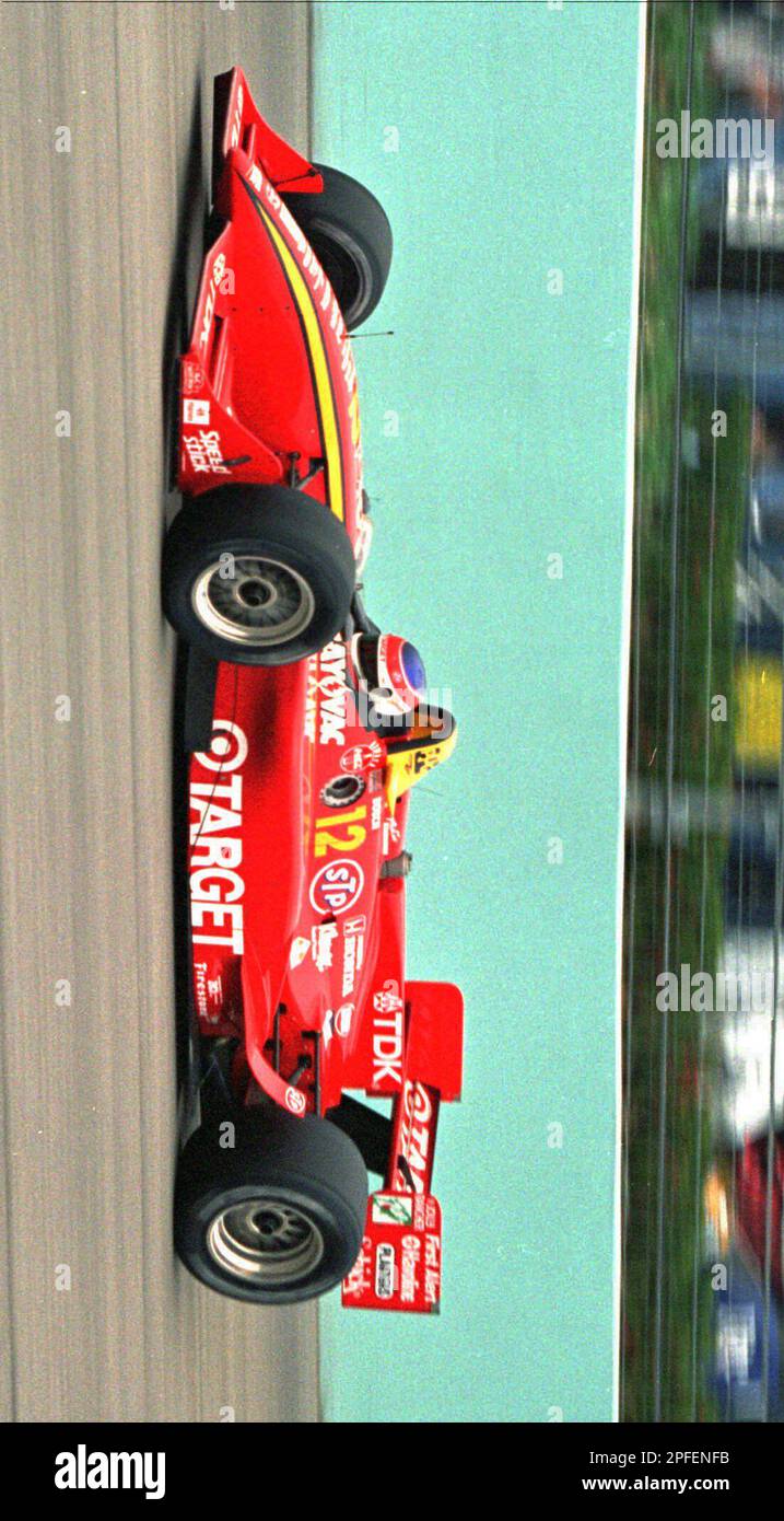 Jimmy Vasser of San Francisco, Calif., drives his R961 Honda pass the ...