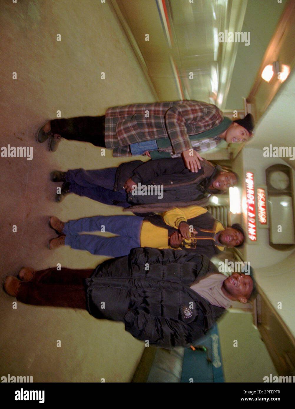 Members of "Flow," Lenny Gray, from left, David Simmons, Charles Taylor ...